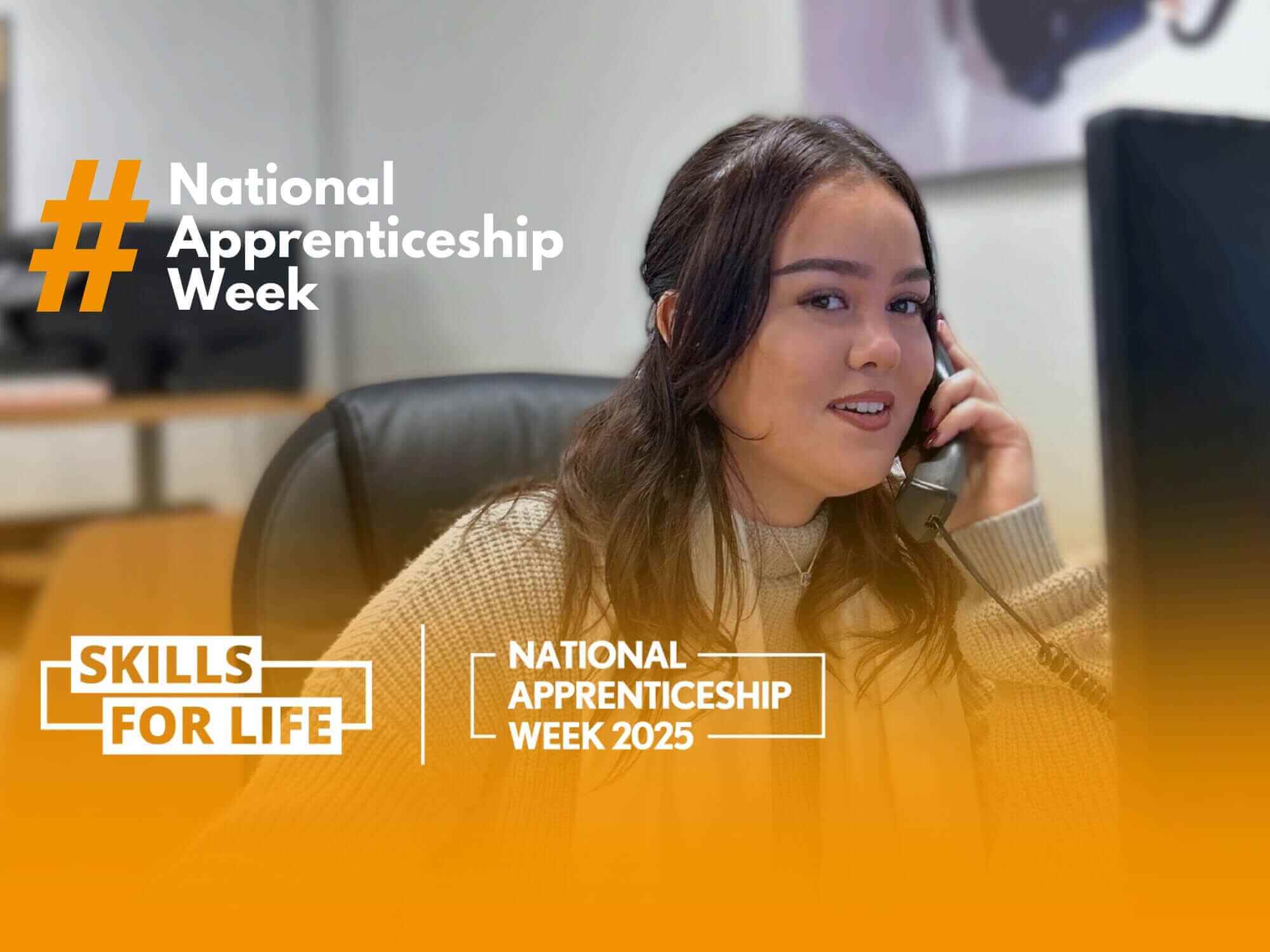 NATIONAL APPRENTICESHIP WEEK 2025: Apprentice Maya building skills for ...